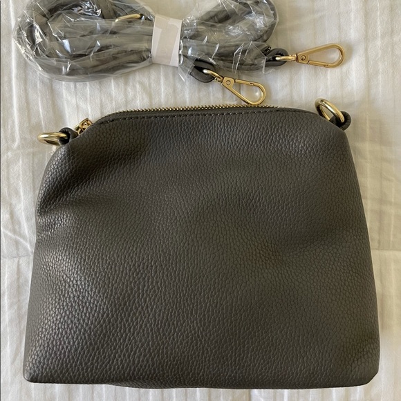 Bags | Small Grey Pouch | Poshmark